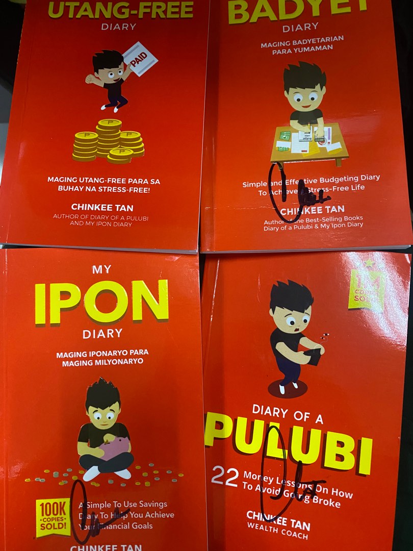 Take all 4 Chinkee Tan books, Hobbies & Toys, Books & Magazines ...