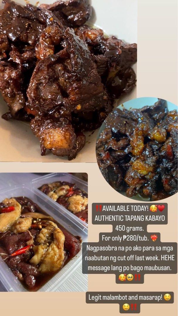 TAPANG KABAYO FOR SALE, Food & Drinks, Fresh Produce on Carousell