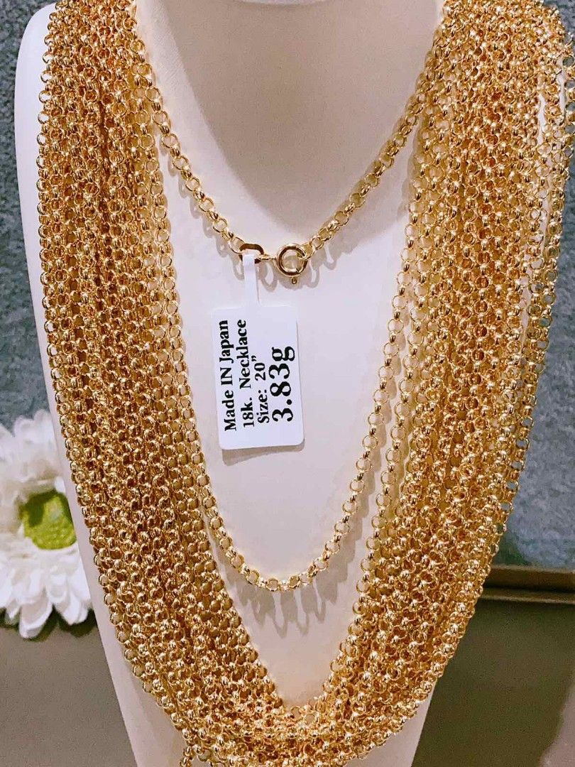 Tauco Chain 18k gold, Women's Fashion, Jewelry & Organizers, Necklaces ...