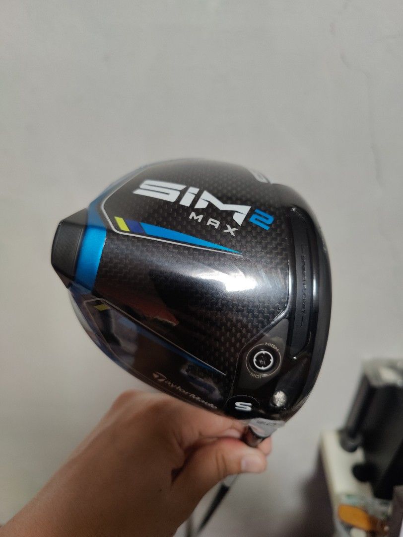 Taylormade sim 2 sim2 max 9 degree driver with fujikura ventus blue 5s shaft, Sports Equipment ...