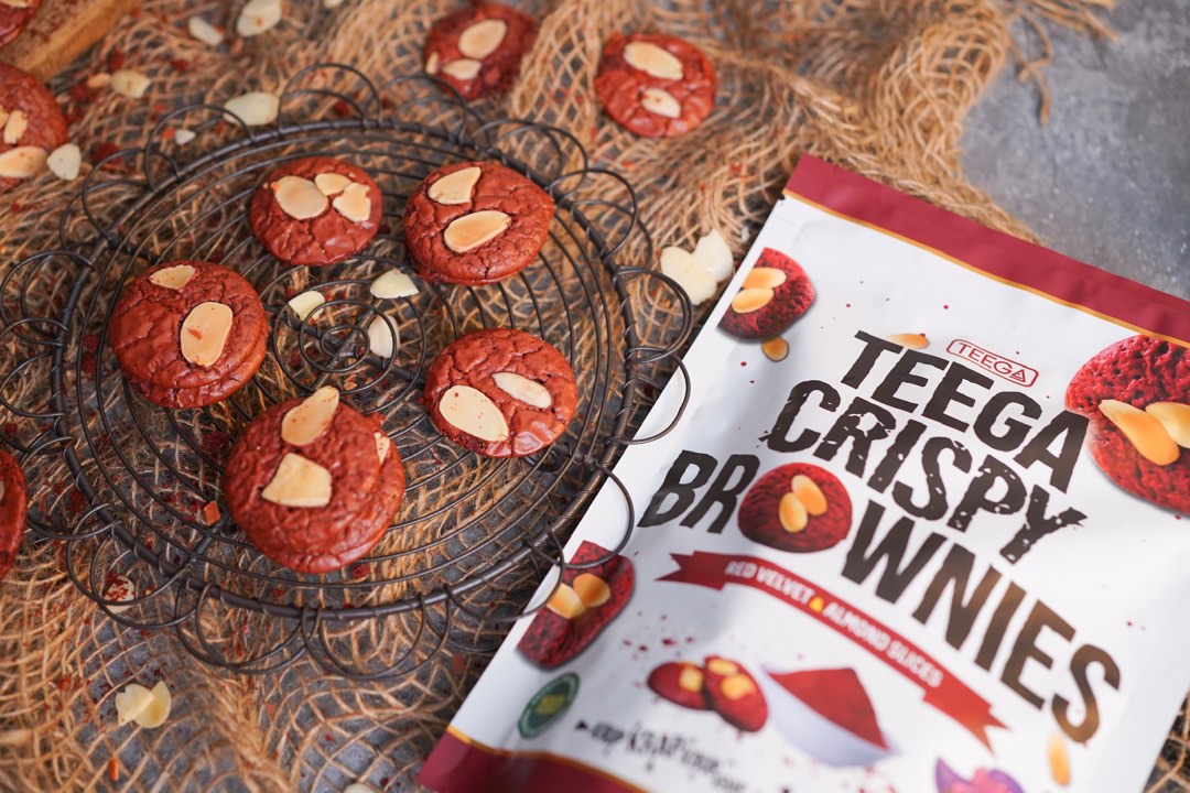TEEGA CRISPY BROWNIES, Food & Drinks, Packaged & Instant Food on Carousell