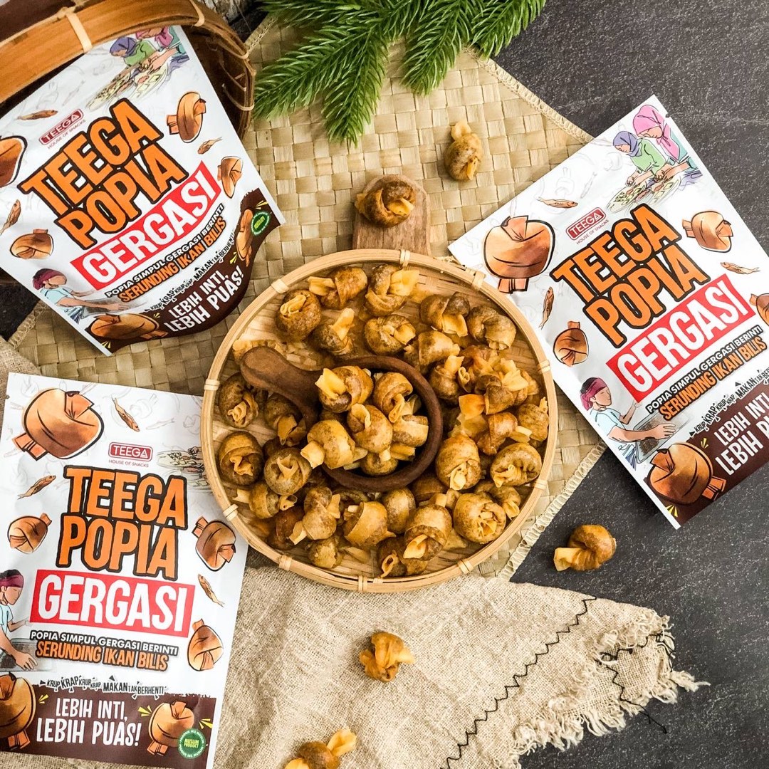 TEEGA GERGASI POPIA, Food & Drinks, Packaged & Instant Food on Carousell
