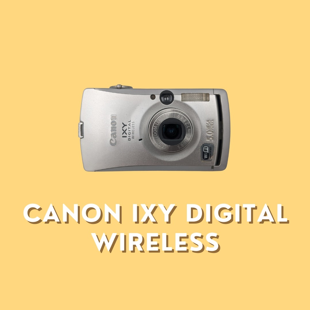 [TESTED] Canon Ixy Digital Wireless CCD Digital Camera, Photography ...