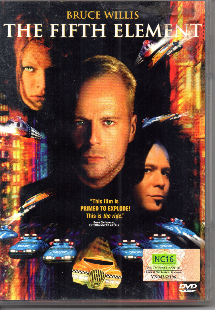 The Fifth Element ***original dvd***, Hobbies & Toys, Music & Media, CDs & DVDs on Carousell