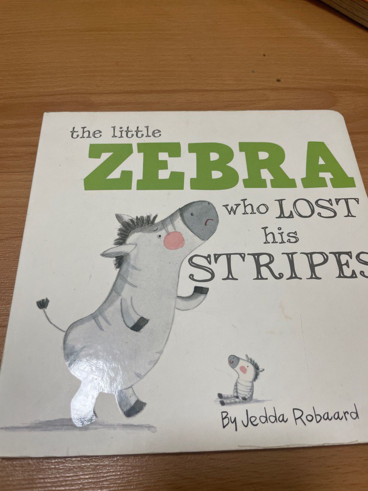 The little zebra who lost his stripes board books lift the flap book ...