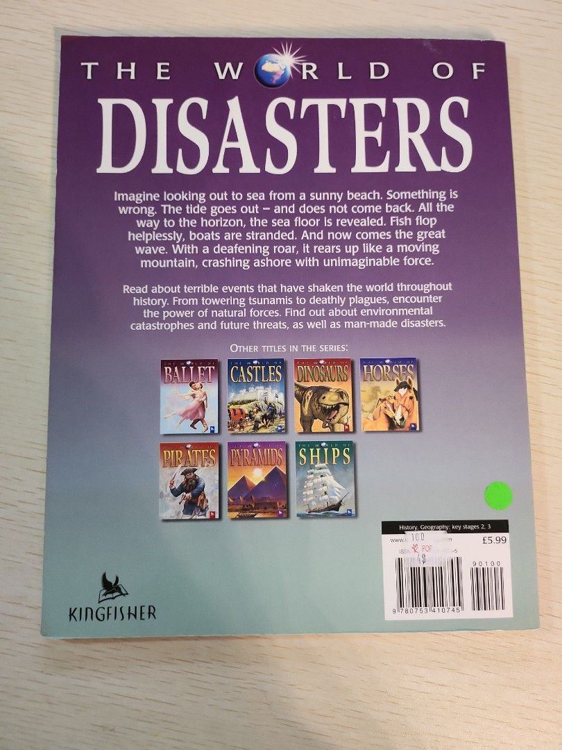 The world of disasters, Hobbies & Toys, Books & Magazines, Fiction ...