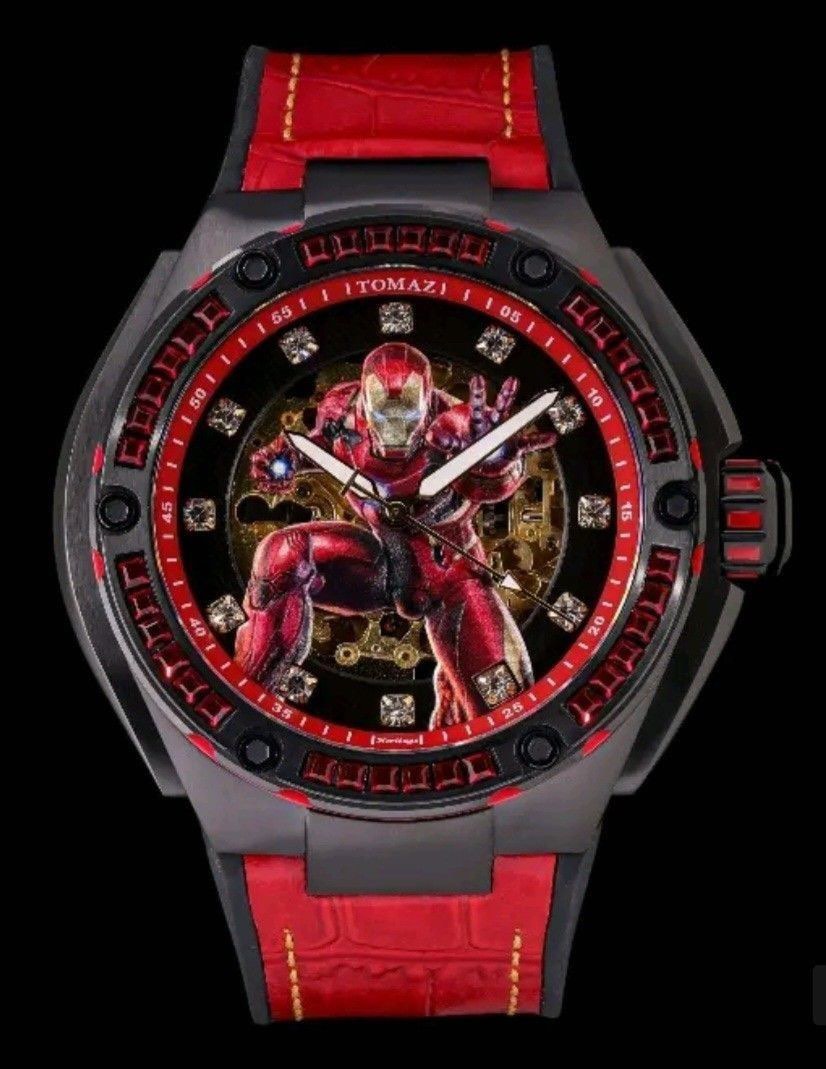 TOMAZ Marvel Iron Man watch, Luxury, Watches on Carousell