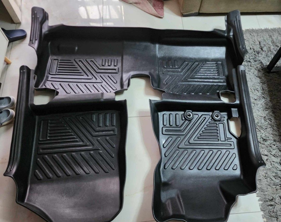 TOYOTA VIOS 2023 DEEP DISH MATTINGS AND TRUNK TRAY WITH TOOLS, Car ...