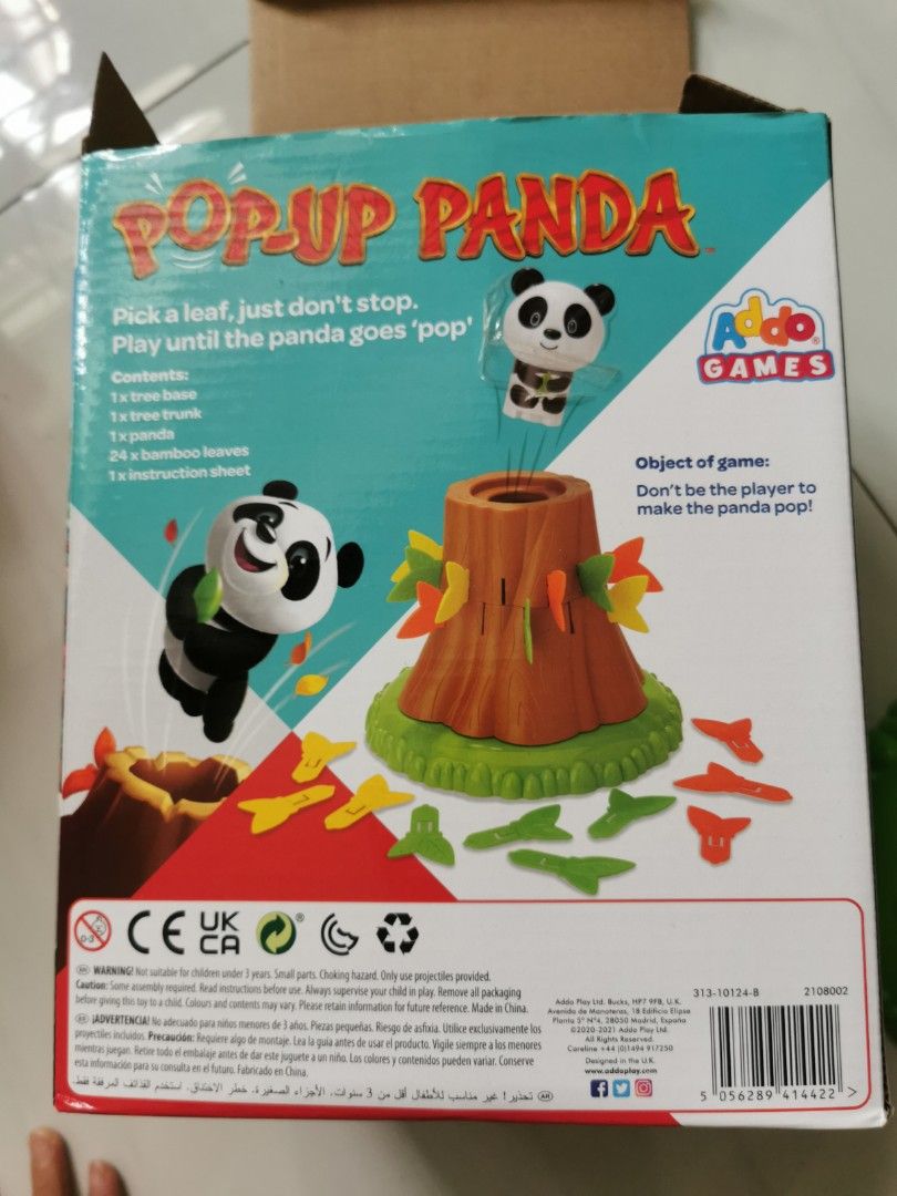 Toys: pop-up panda, Hobbies & Toys, Toys & Games on Carousell