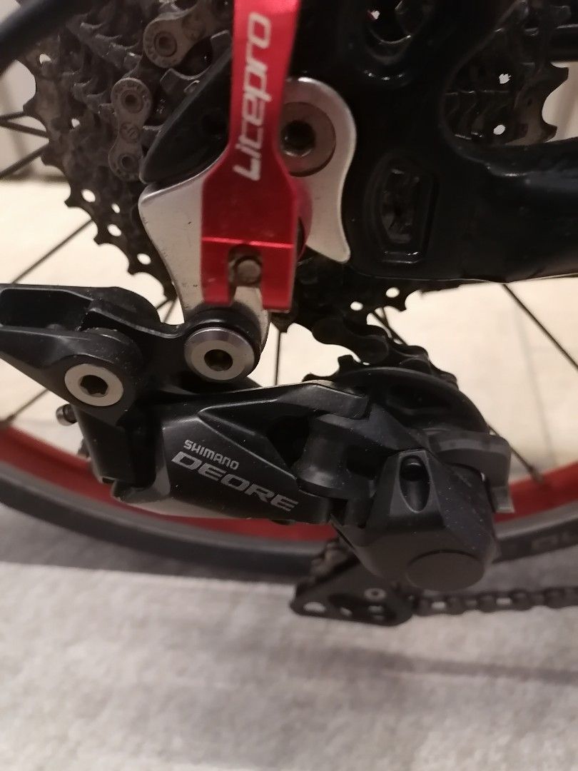 Travelo Folding Bike, 10 speed, Sports Equipment, Bicycles & Parts, Bicycles on Carousell