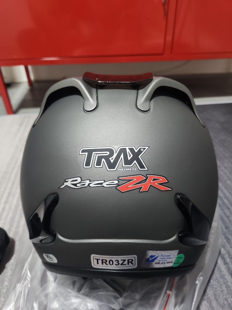 TRAX motorcycle helmet, Motorcycles, Motorcycle Accessories on Carousell