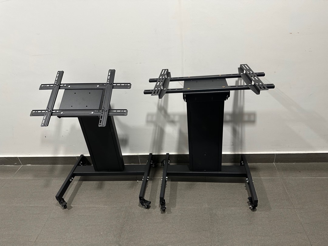 TV stand tilt lower for conference meeting, Furniture & Home Living ...