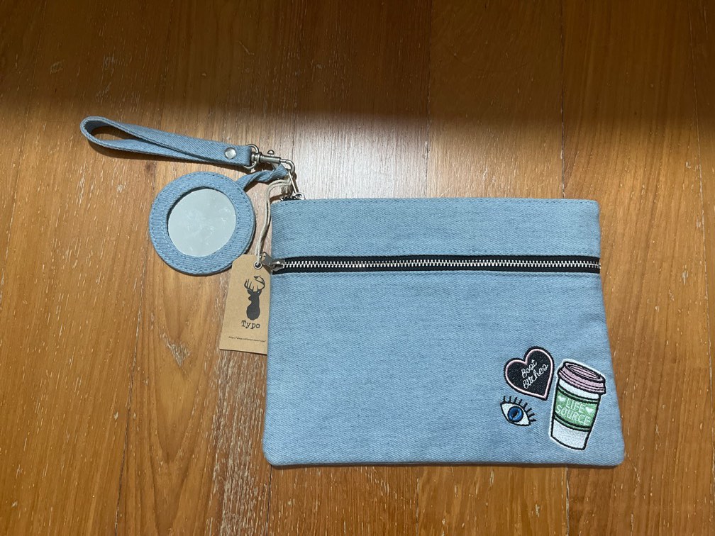 typo pencil case with mirror, Hobbies & Toys, Stationery & Craft ...