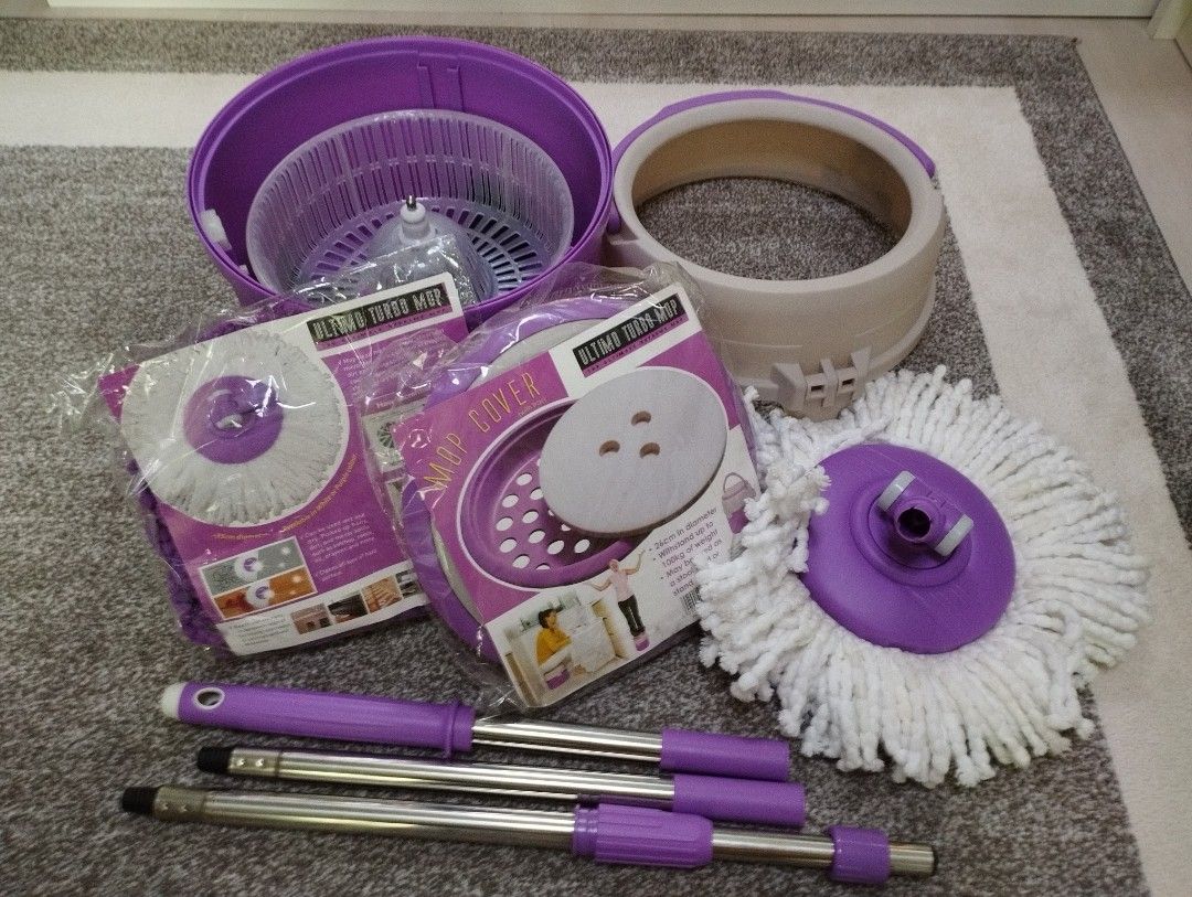 ULTIMO Turbo Mop, Furniture & Home Living, Cleaning & Homecare Supplies ...
