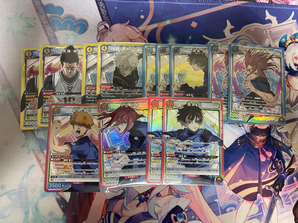 Union Arena Blue Lock Cards, Hobbies & Toys, Toys & Games on Carousell