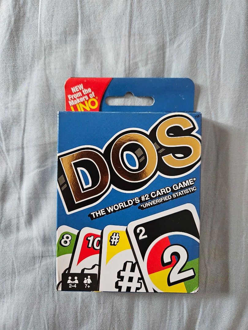 Uno dos cards, Hobbies & Toys, Toys & Games on Carousell