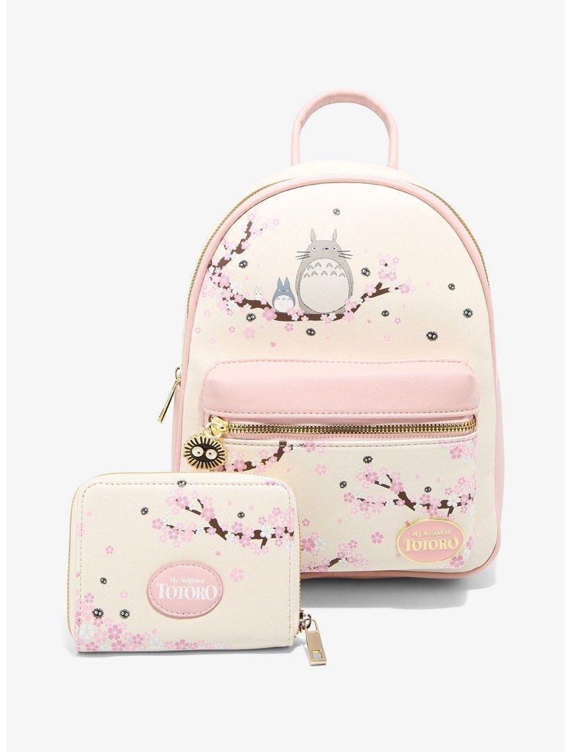 USA Studio Ghibli My Neighbor Totoro Sakura Mini Backpack, Women's ...