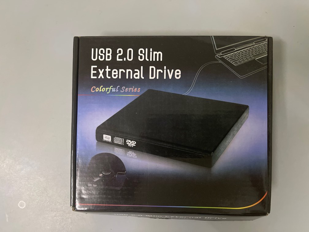 USB2.0 Slim External Drive-DVD+-RW(Free shipping), Computers & Tech ...