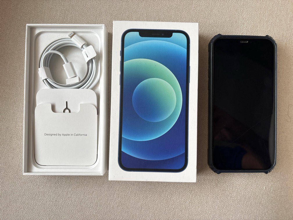 iPhone 12 Blue 128 GB, Mobile Phones & Gadgets, Mobile Phones, iPhone ...