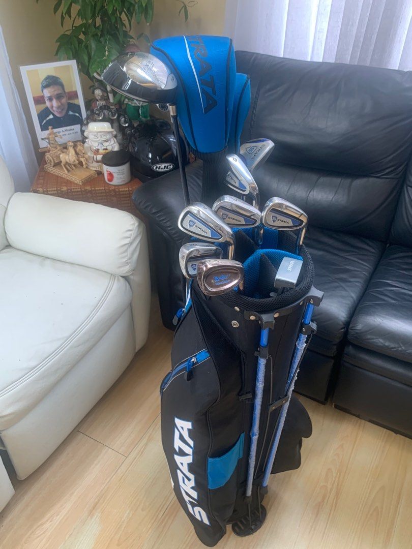 Used Strata Golf Mens Club Set, Sports Equipment, Sports & Games, Golf ...