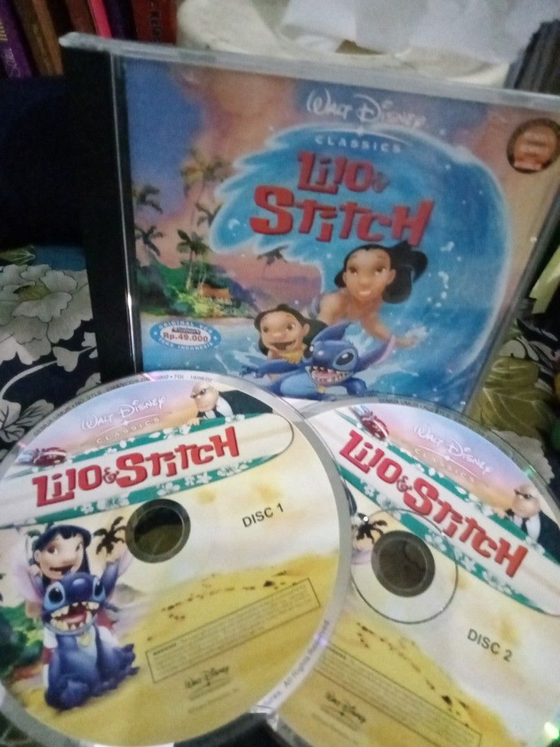 VcD animasi LiLo & StitcH, Musik & Media, CD, DVD & Lainnya di Carousell