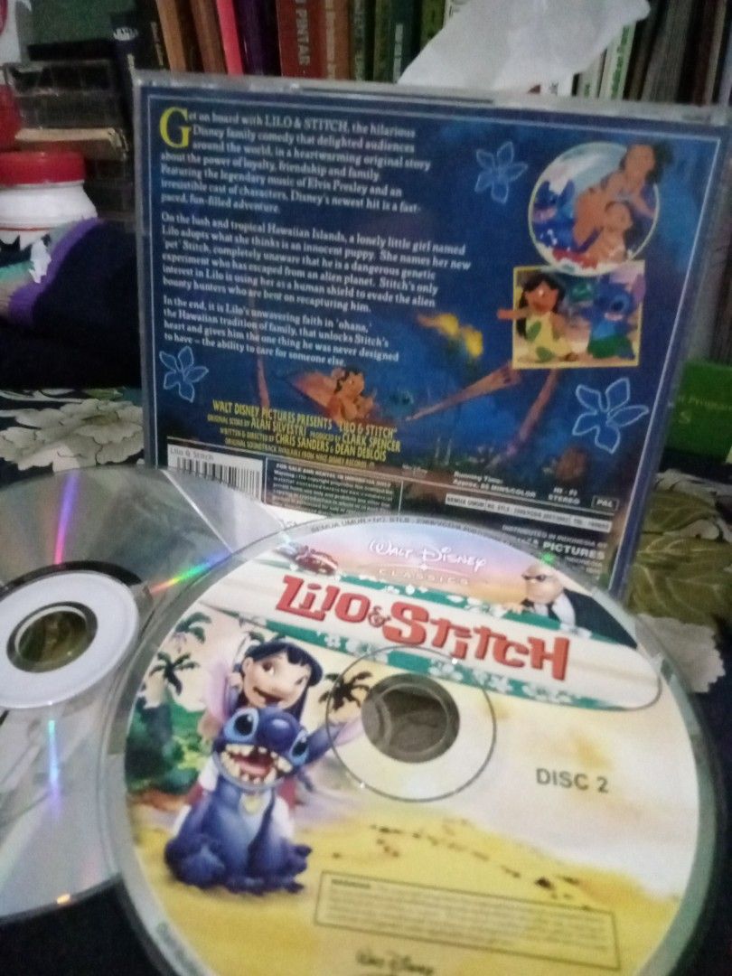 VcD animasi LiLo & StitcH, Musik & Media, CD, DVD & Lainnya di Carousell