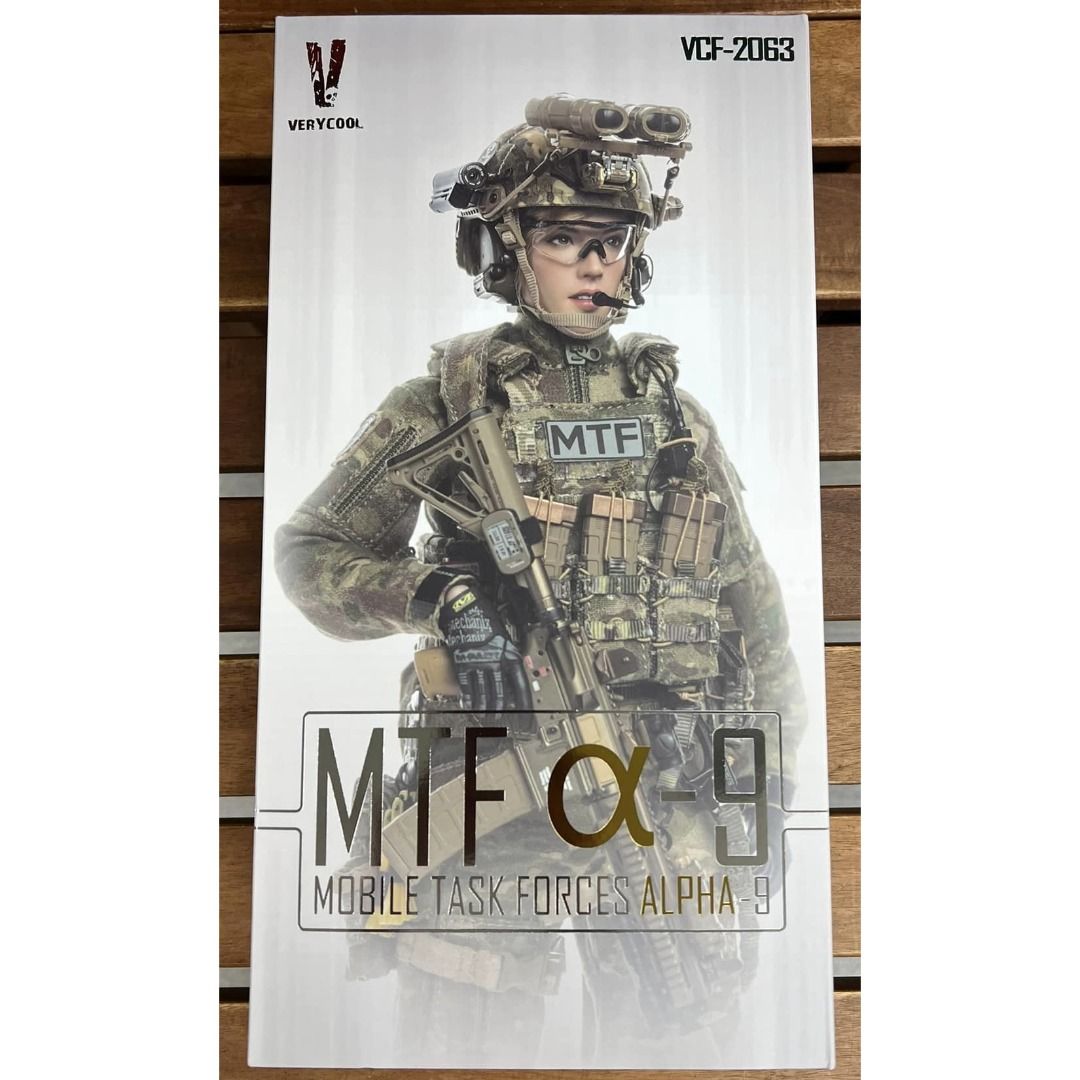 VERYCOOL VCF-2063 MTF Mobile Task Force Alpha-9 Female Soldier 1/6 ...