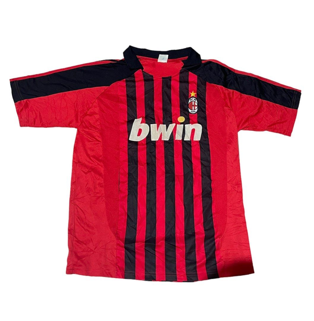 VINTAGE JERSEY AC MILAN BWIN KAKA PLAYER LATE 90’s EARLY 2000, Men's ...