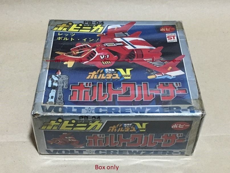 Voltes V volt crewzer box 1977 genuine part's & accessories Y&k popy ...