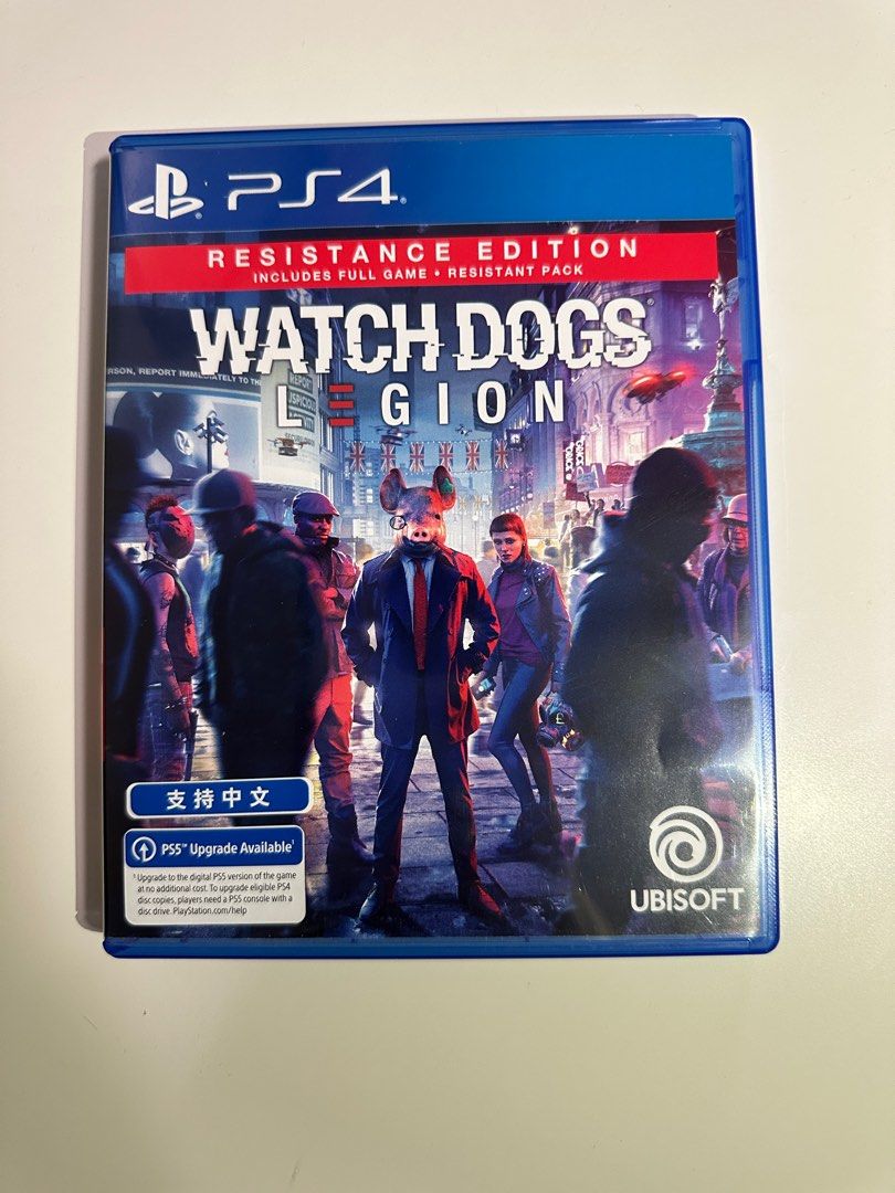 Watchdogs Legion (PS4/PS5), Video Gaming, Video Games, PlayStation on ...