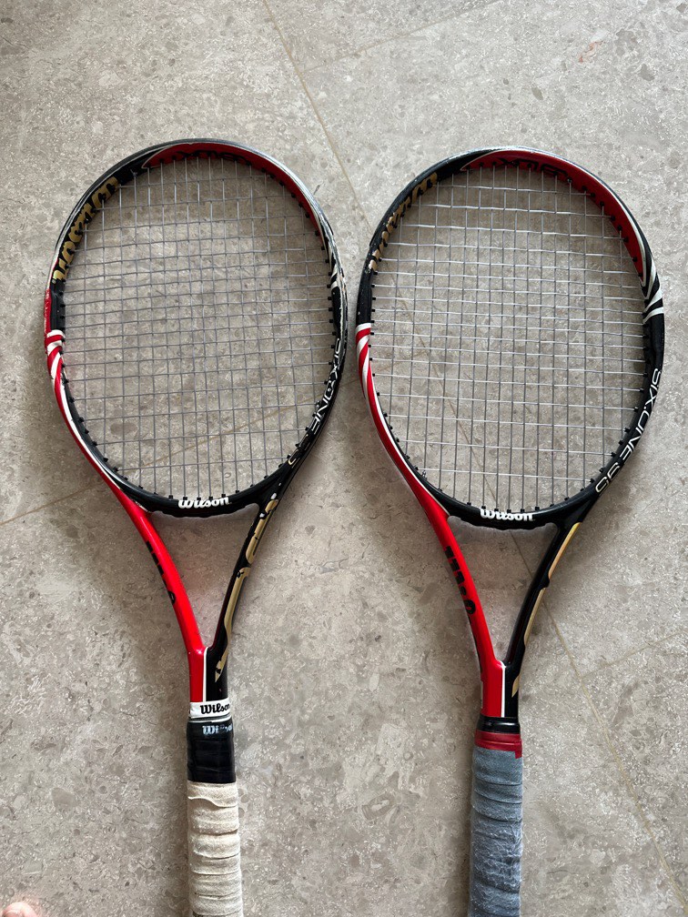 Wilson BLX SIX ONE 95, Sports Equipment, Sports & Games, Racket & Ball ...