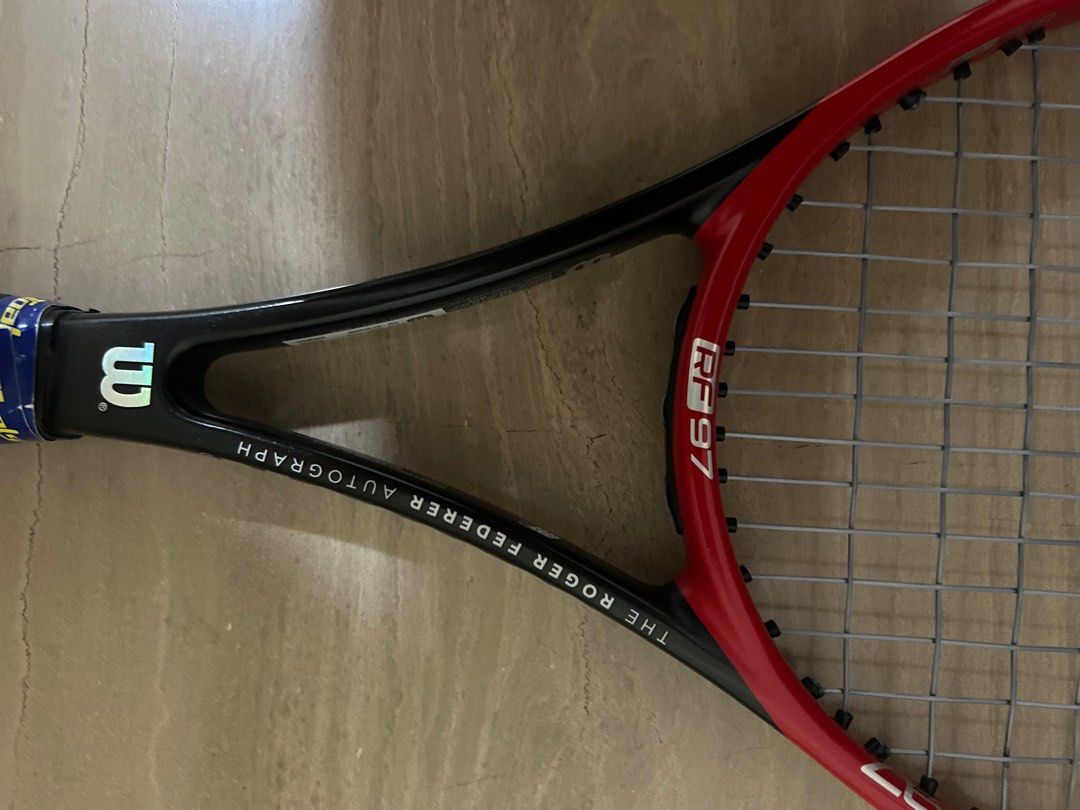 Wilson RF97 Autograph Tennis Racket, Sports Equipment, Sports & Games ...