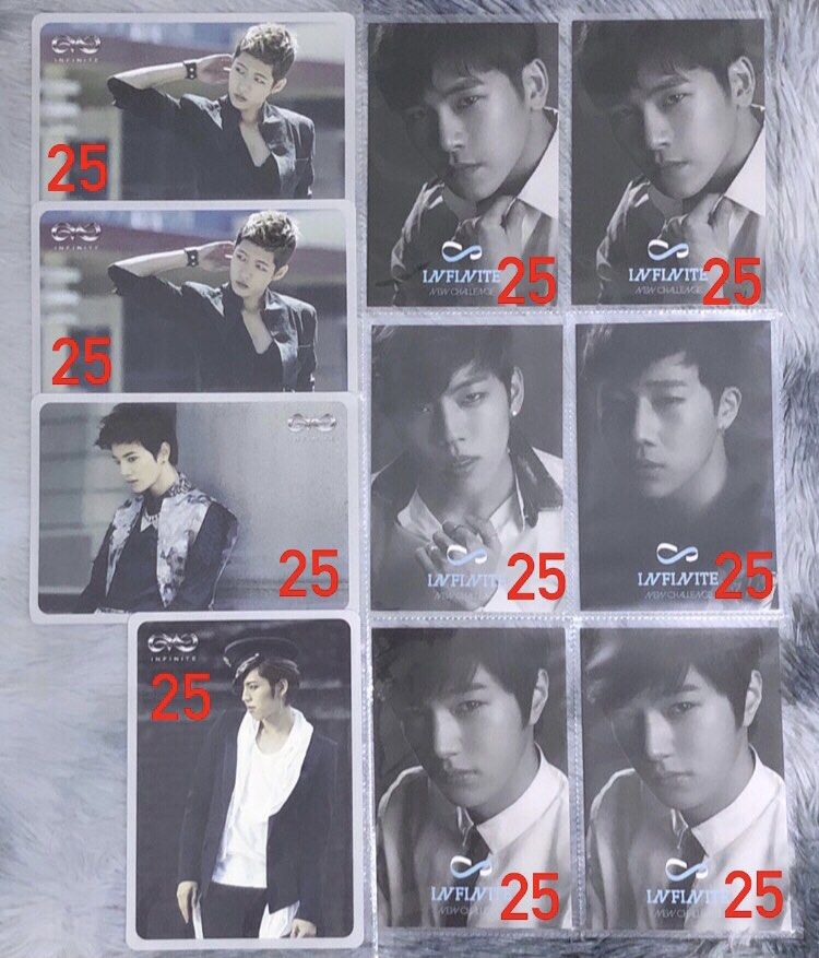 [WTS] INFINITE OFFICIAL ALBUM PHOTOCARD SUNGKYU SUNGGYU WOOHYUN L MYUNGSOO DONGWOO HOYA SUNGYEOL ...