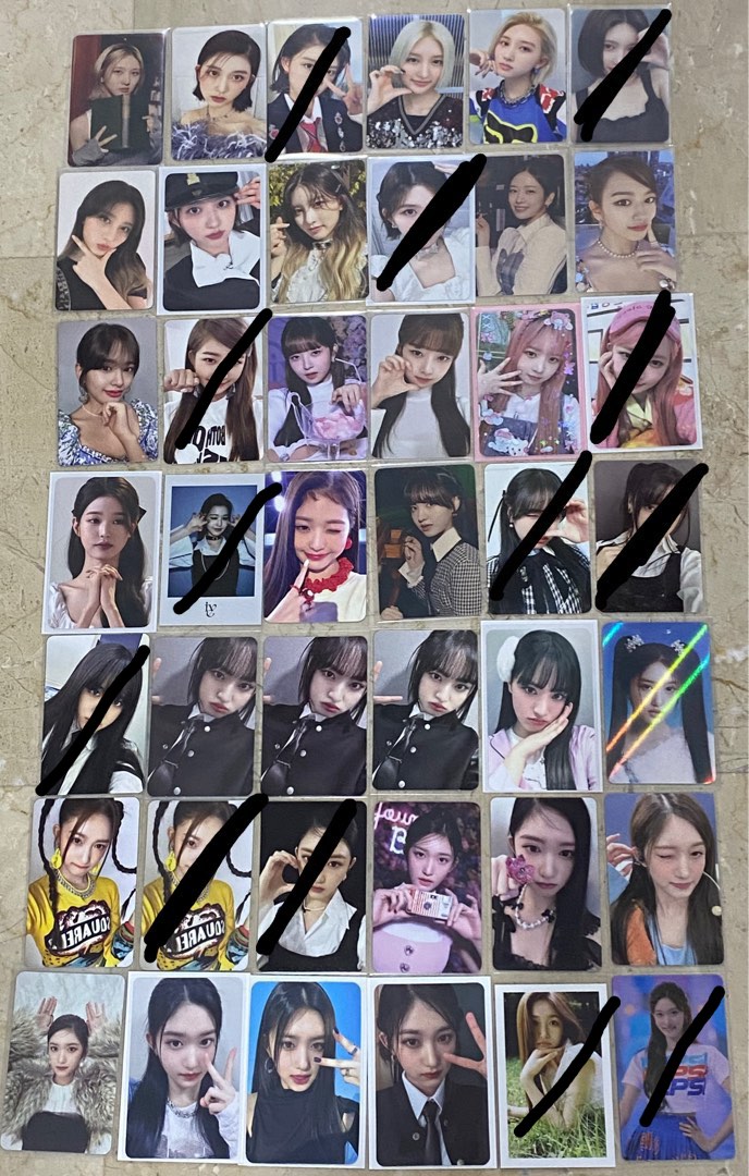[wts/lfb] assorted ive pcs (gaeul yujin rei wonyoung liz leeseo), Hobbies & Toys, Memorabilia ...