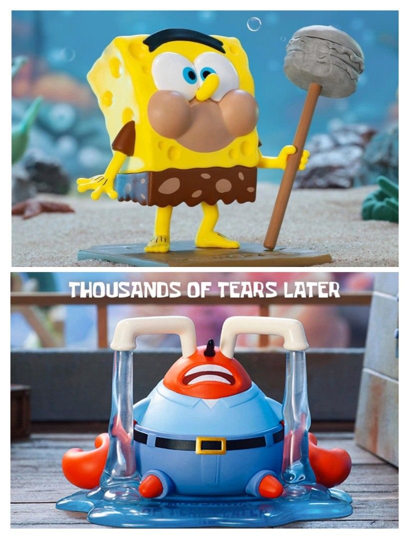 WTT/WTS Popmart SpongeBob Transitions, Hobbies & Toys, Toys & Games on ...