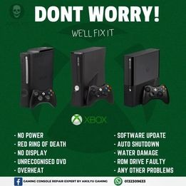 XBOX 360 REPAIR @ AIKILYU GAMING, Video Gaming, Video Game Consoles ...