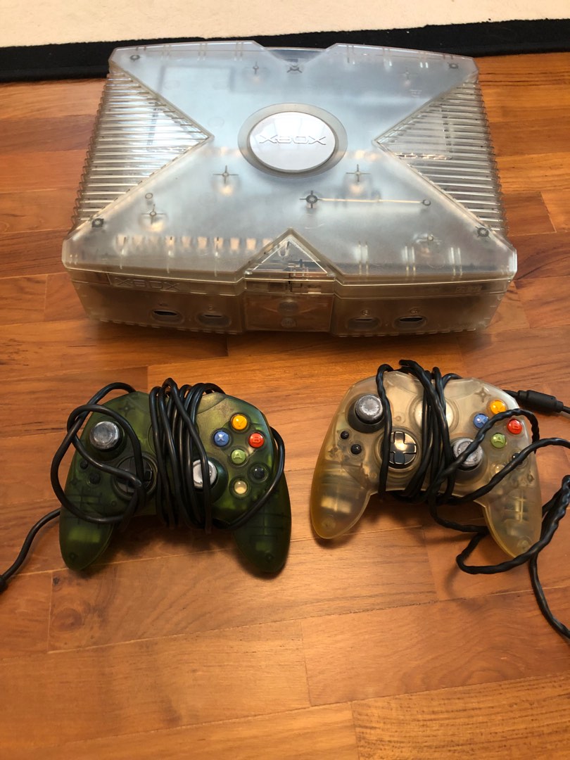 XBOX Crystal with controllers, Video Gaming, Video Game Consoles, Xbox ...