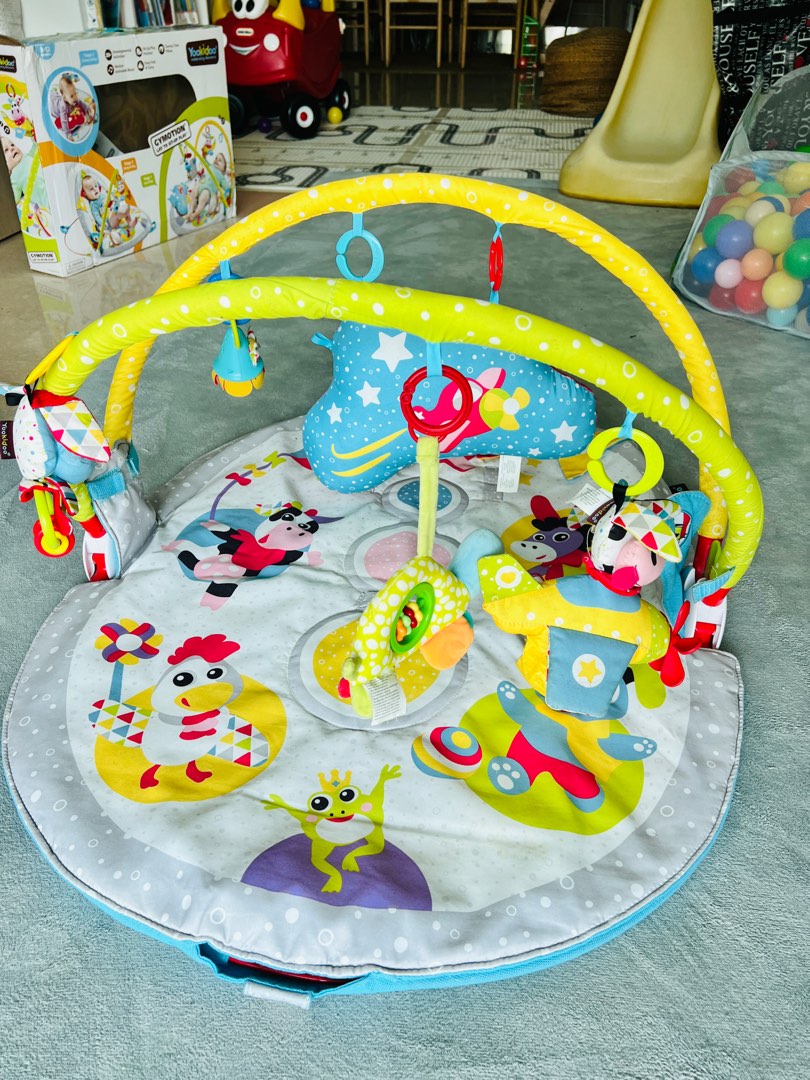 Yookidoo 3 stage baby play gym, Babies & Kids, Infant Playtime on Carousell