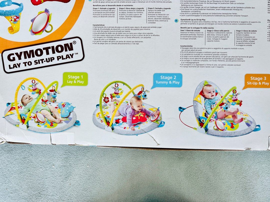 Yookidoo 3 stage baby play gym, Babies & Kids, Infant Playtime on Carousell
