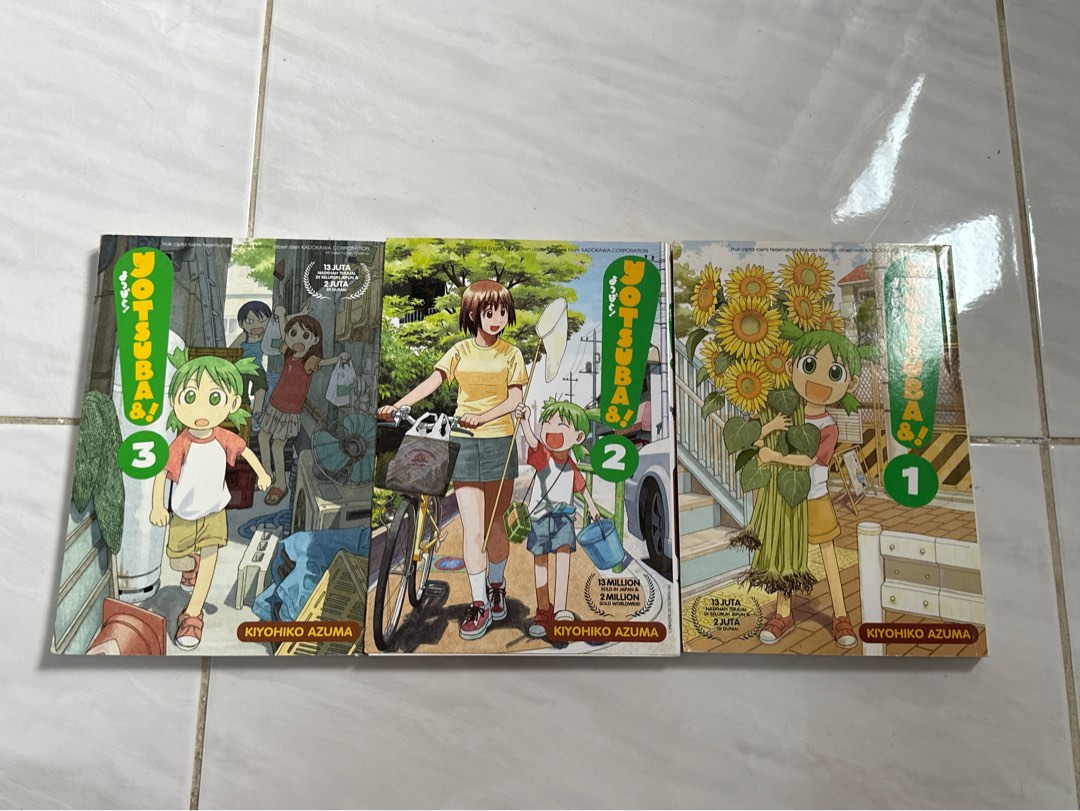 Yotsuba&!, Hobbies & Toys, Books & Magazines, Comics & Manga on Carousell