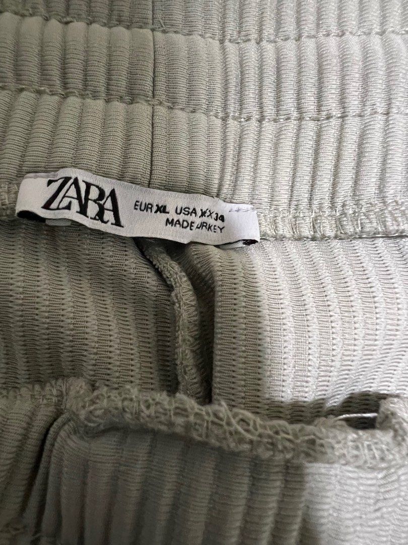 Zara Pleated Pants, Men's Fashion, Bottoms, Trousers on Carousell