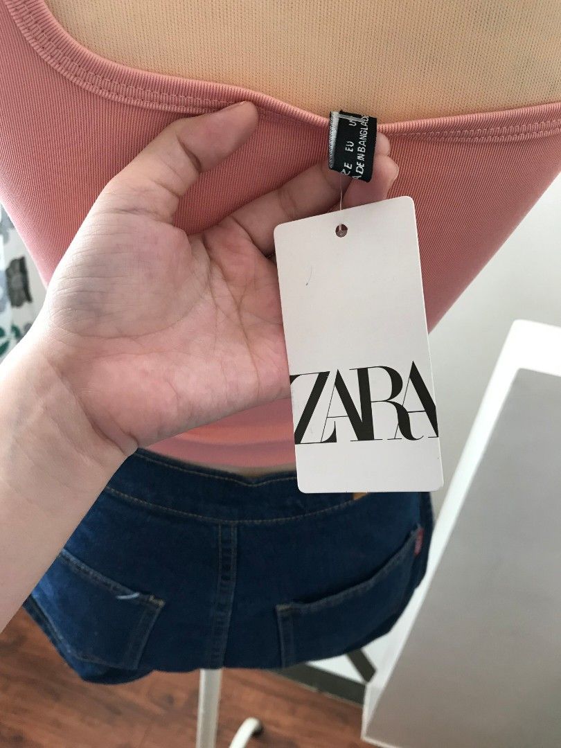 ZARA TOPS, Women's Fashion, Tops, Sleeveless on Carousell