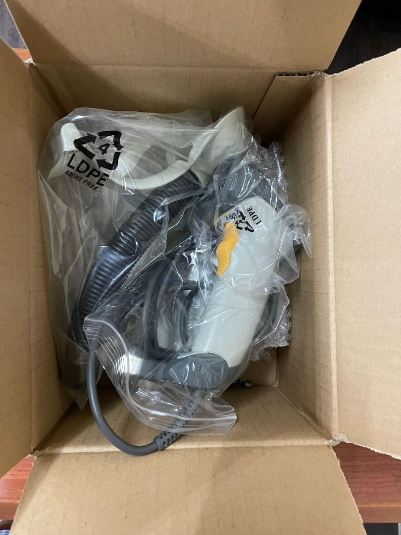 Zebra Symbol LS2208 USB Handheld Barcode Scanner include with Barcode ...