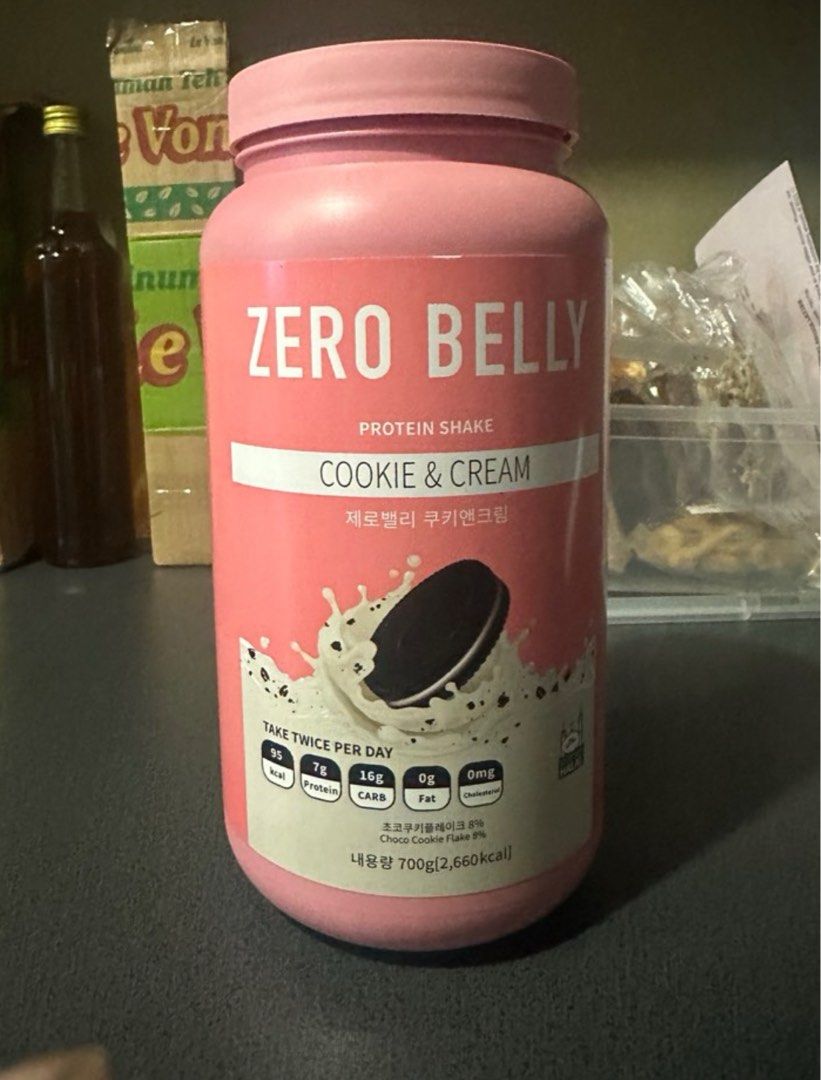 Zero Belly Halal Meal Replacement (Sealed & New), Health & Nutrition ...