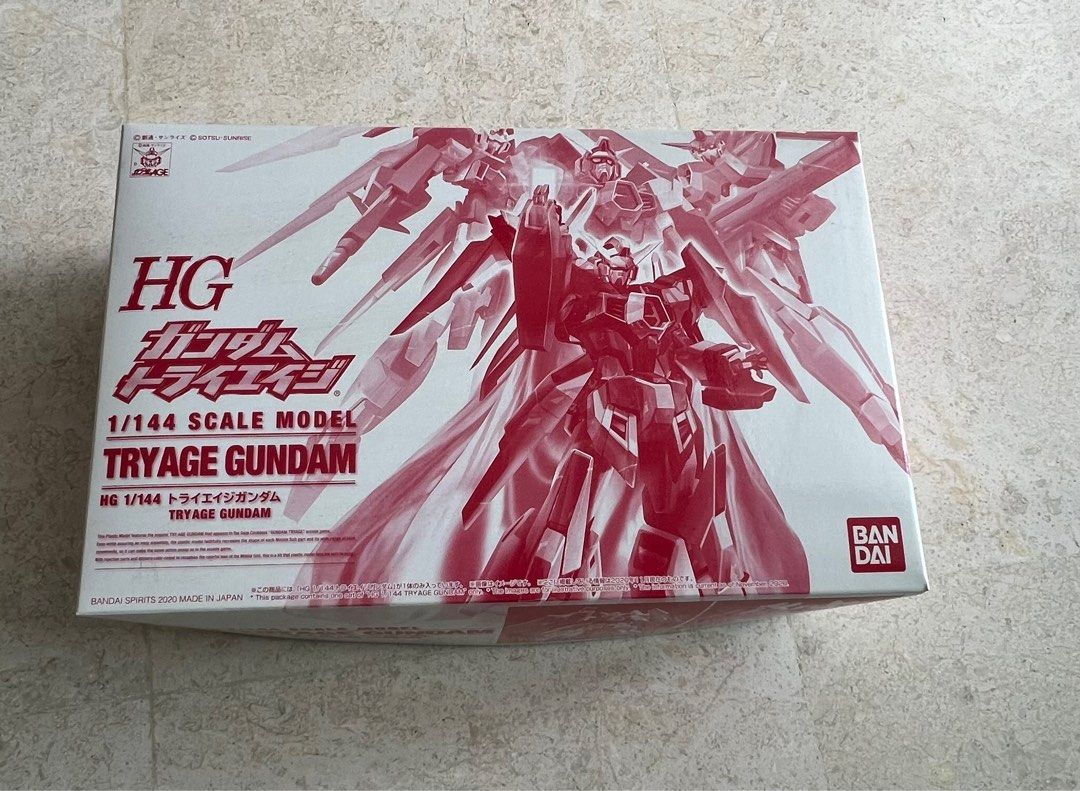 1/144 scale model Tryage Gundam, Hobbies & Toys, Toys & Games on Carousell