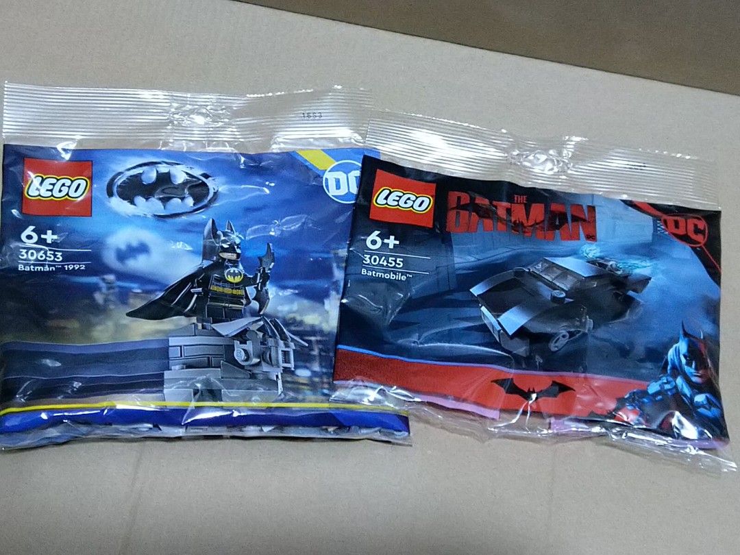30653 & 30455 LEGO DC Batman, Batmobile, 興趣及遊戲, 玩具 & 遊戲類 - Carousell