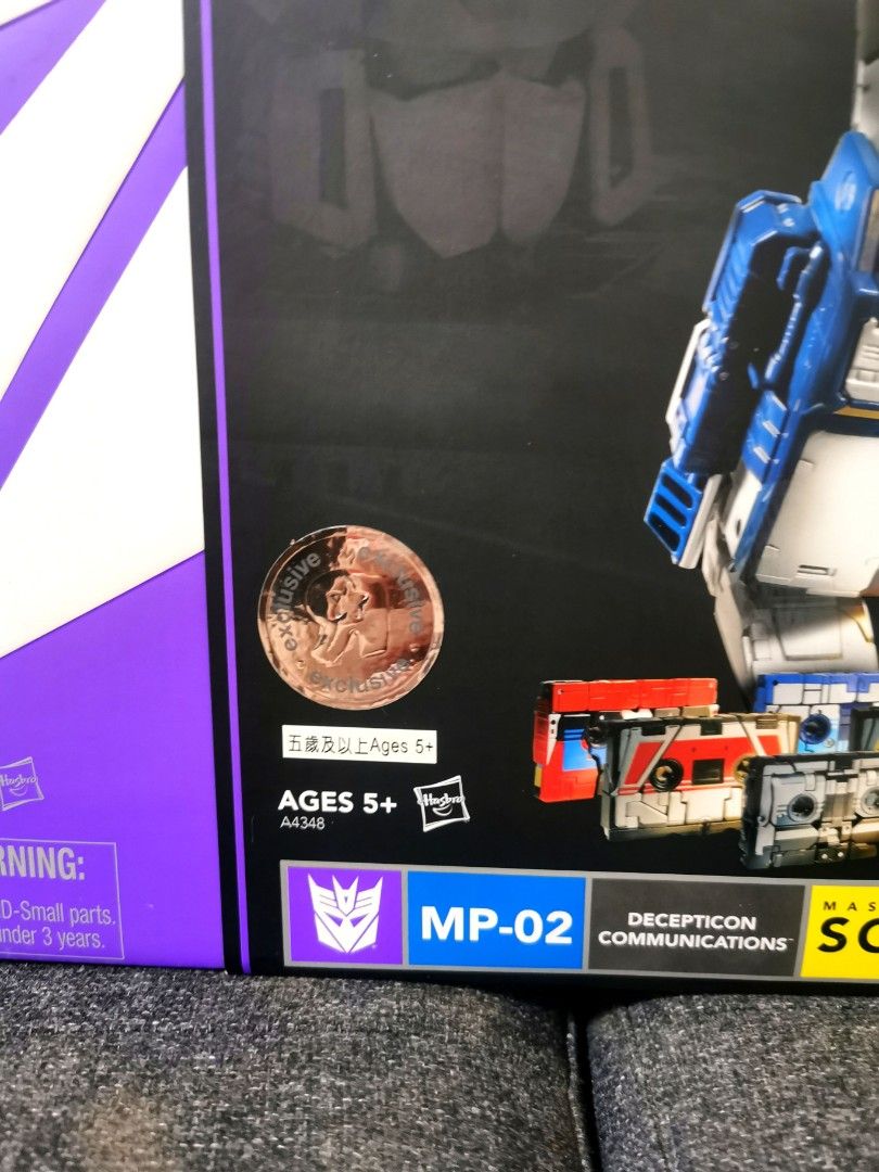 「變形金剛 美版 MP-02 SOUNDWAVE + 日版 MP-13B RATBAT 連2咭」[1人6帶大全套]」, 興趣及遊戲, 玩具 ...