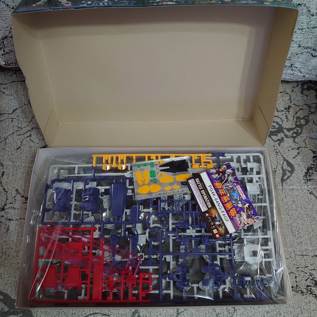 高達模型 Bandai HGBF 1/144 Gundam build fighters 04 Gundam MK2, 興趣及遊戲, 玩具 ...