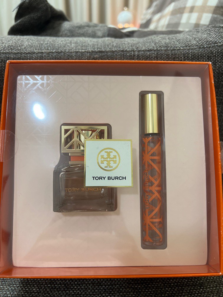 現貨 Tory Burch TB 經典 香氛噴霧＋滾珠香水禮盒, 香水、美妝、保養, 香水、體香劑在旋轉拍賣