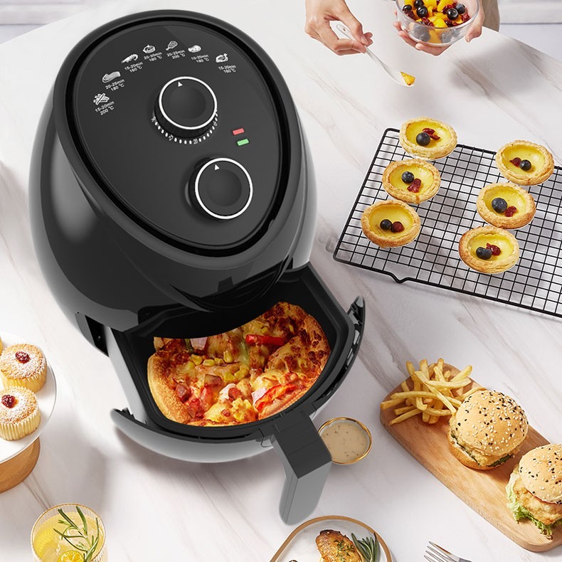 Airbot Air Fryer AF550 5.5L Family Bucket 200 Degree Celsius Non-Stick ...